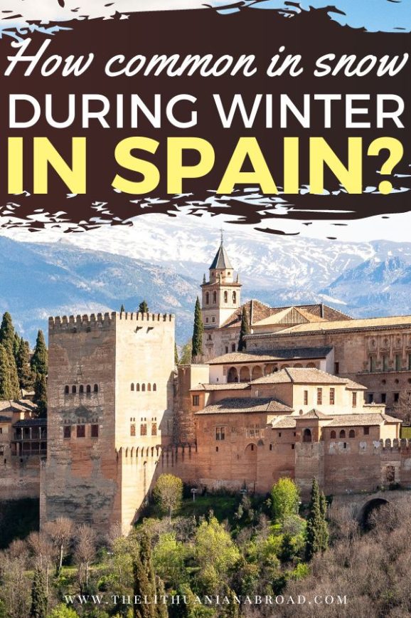 Does it snow in Spain? What to expect during Spain in winter